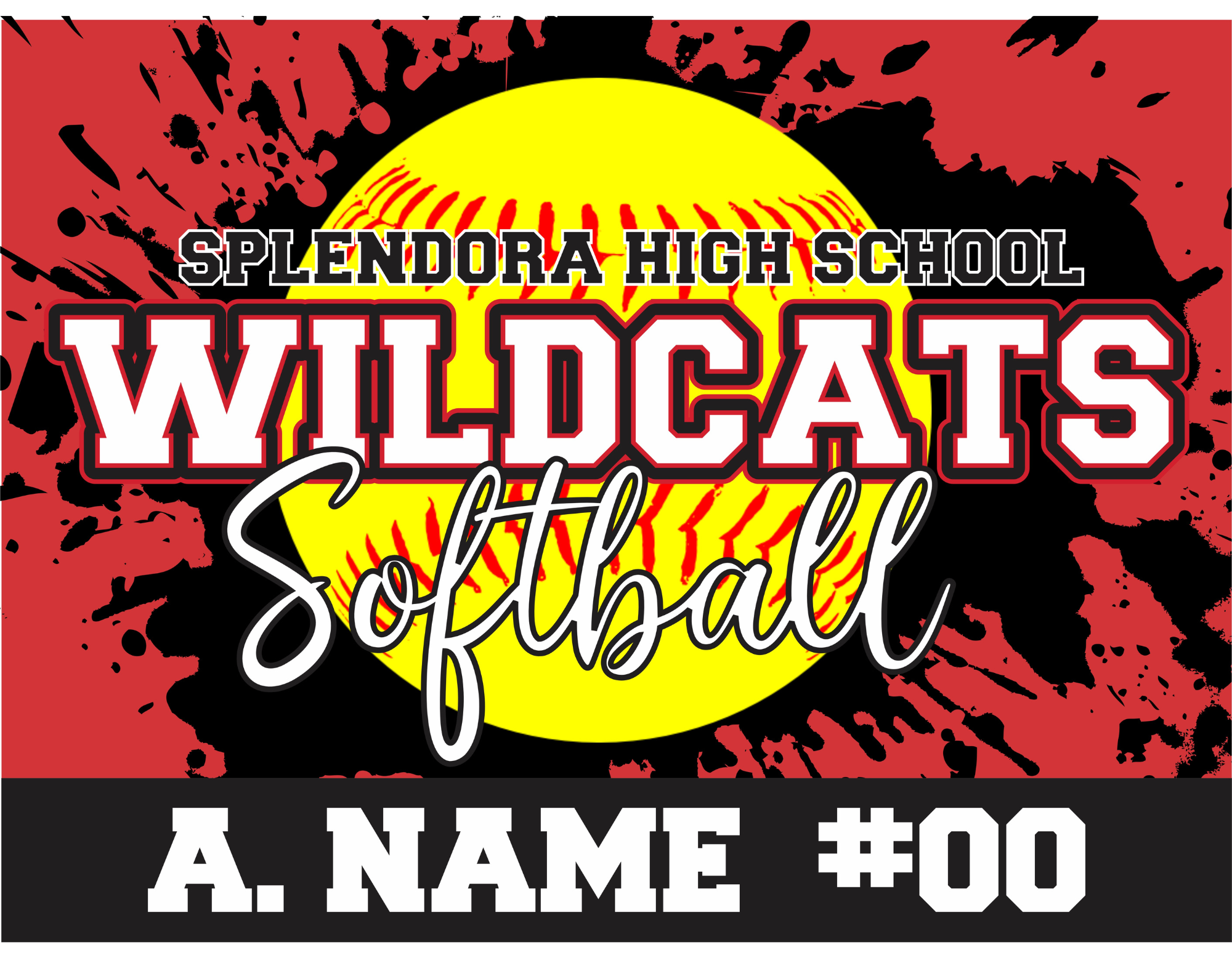 Softball Sign – Splendora Athletic Booster Club